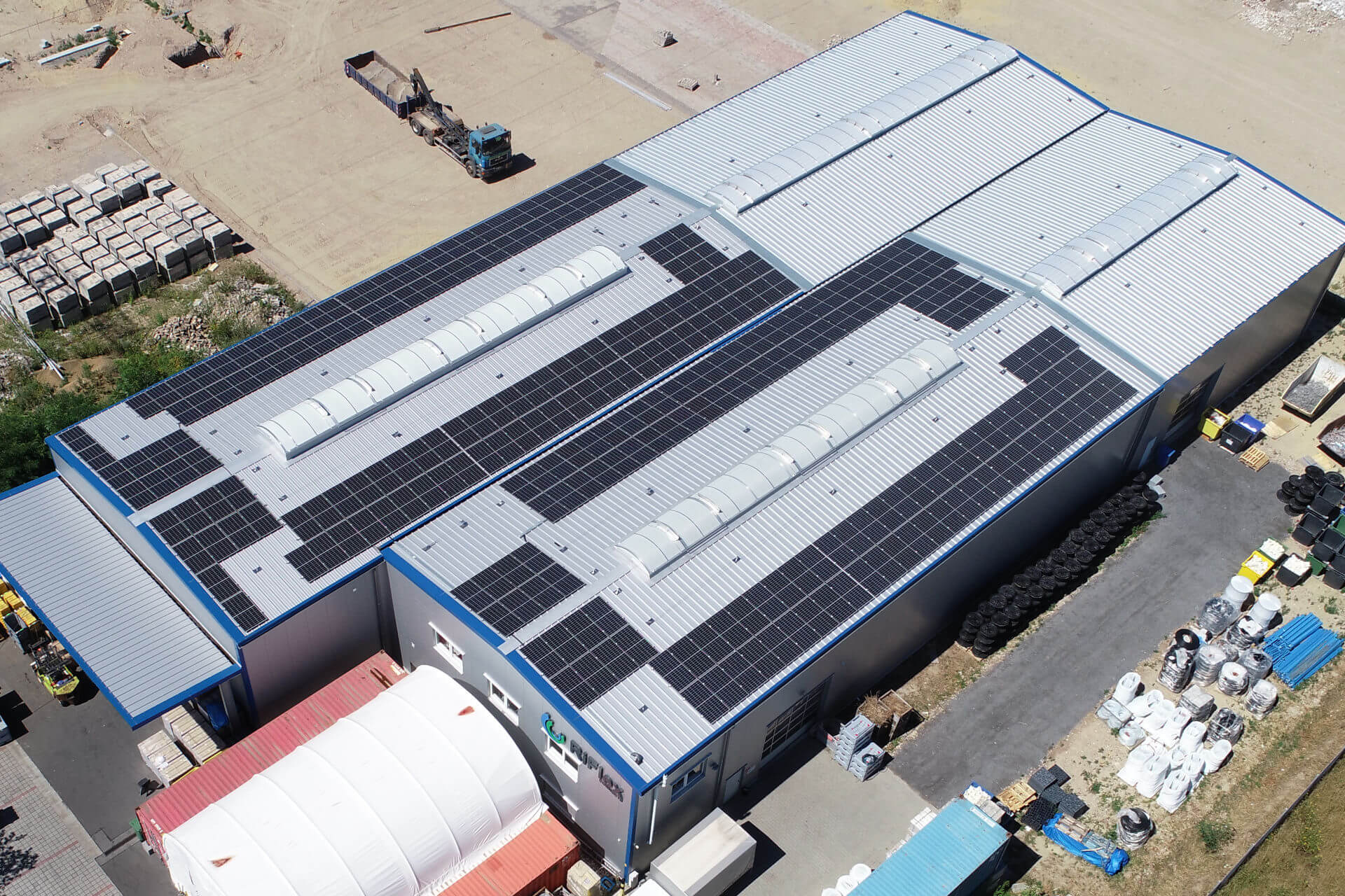 Energie-Projekt für die RiFlex GmbH Schlauchproduktion | Gexx aeroSol