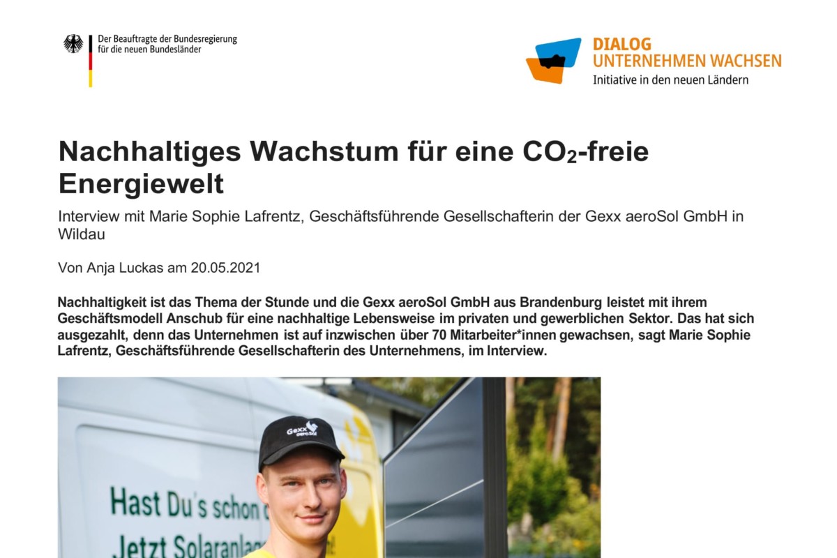 Über uns | Gexx aeroSol